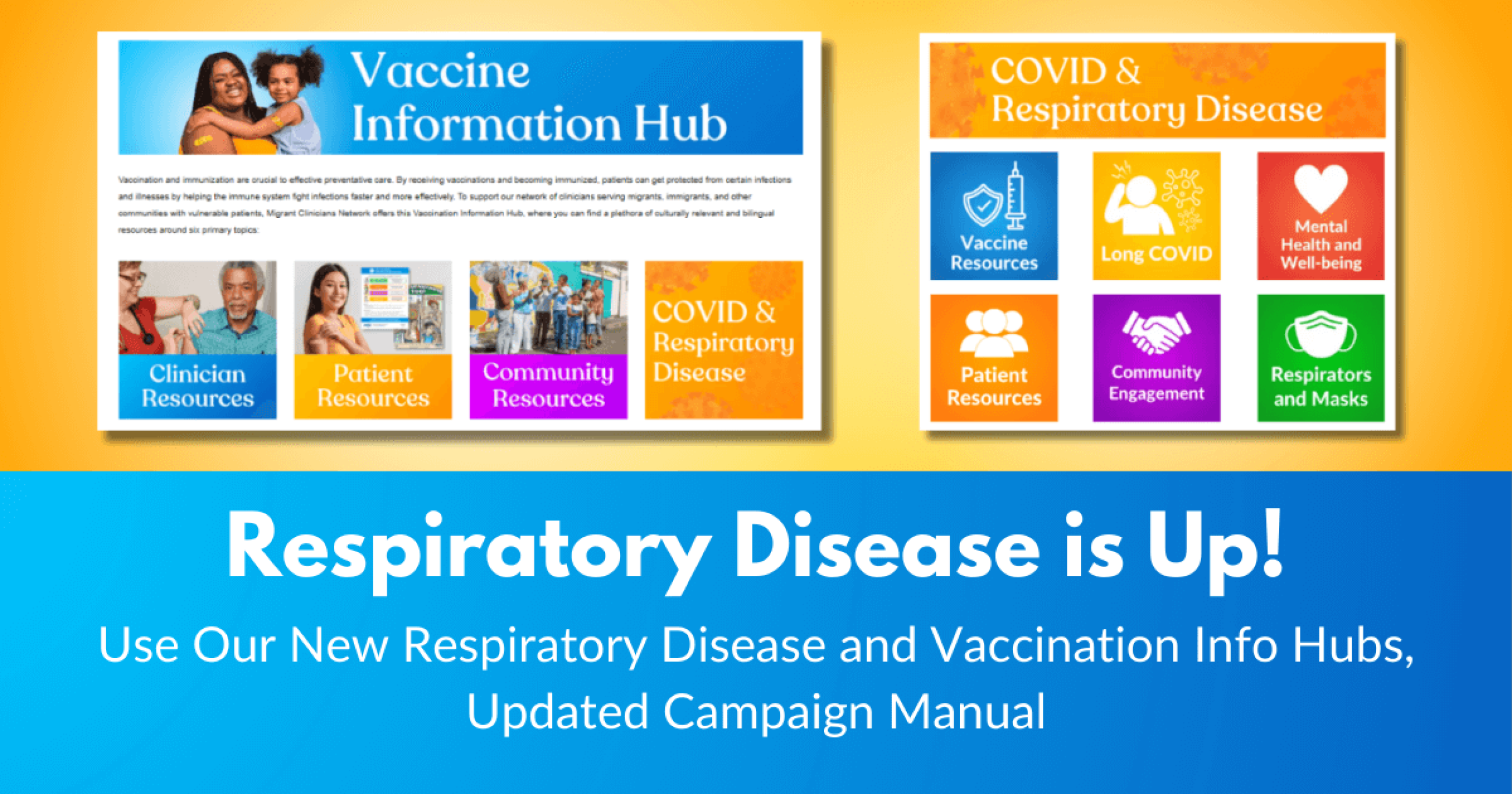 Respiratory Disease is Up! Use Our New Respiratory Disease and Vaccination Info Hubs, Updated ...